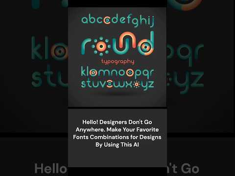 AI website that change your life (create different fonts for designs in second by using this AI)