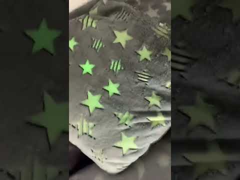 Glow in dark throw-How to make it brighter at night? Magic🌟