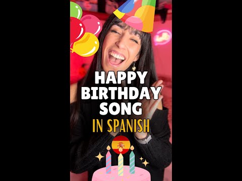 Happy Birthday in Spanish