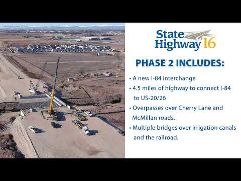 SH 16 Construction Update