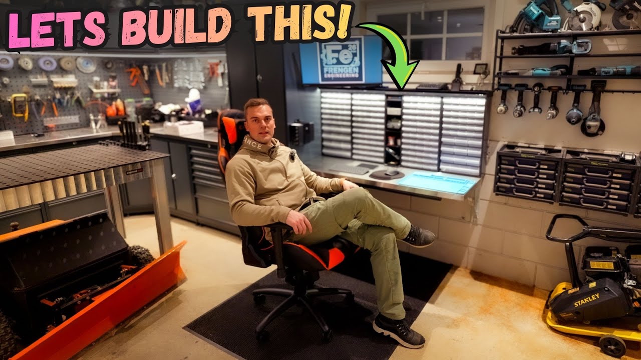 Building My Dream Workbench for CAD, Soldering & 3D Printing