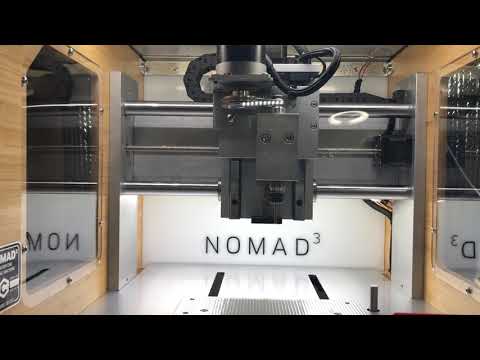 Nomad 3 CNC - 24K RPM Spindle Test