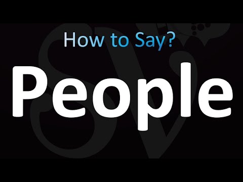 How to Pronounce People (Correctly!)