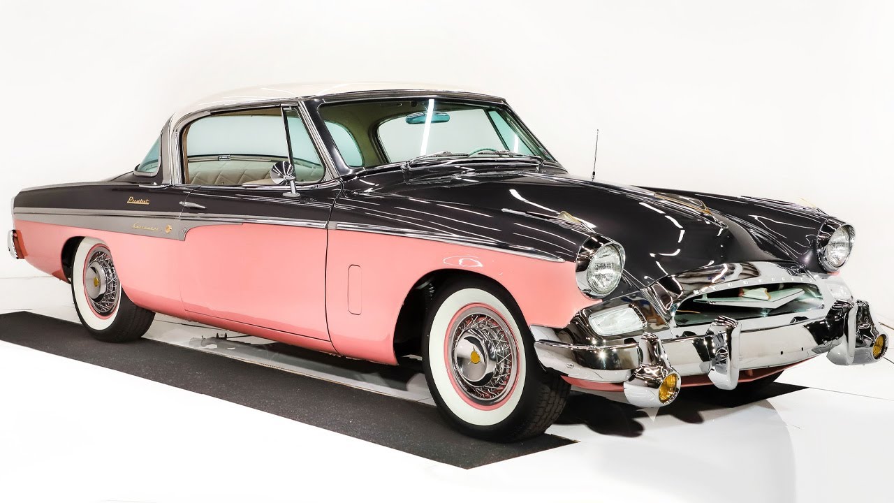 Gorgeous One-Year Wonder: 1955 Studebaker Speedster Flexes Three-Tone ...