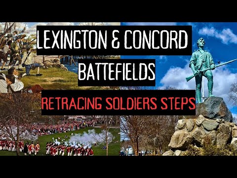 American Revolution 1775: The Battles of Lexington and Concord | Real-Life Locations Today