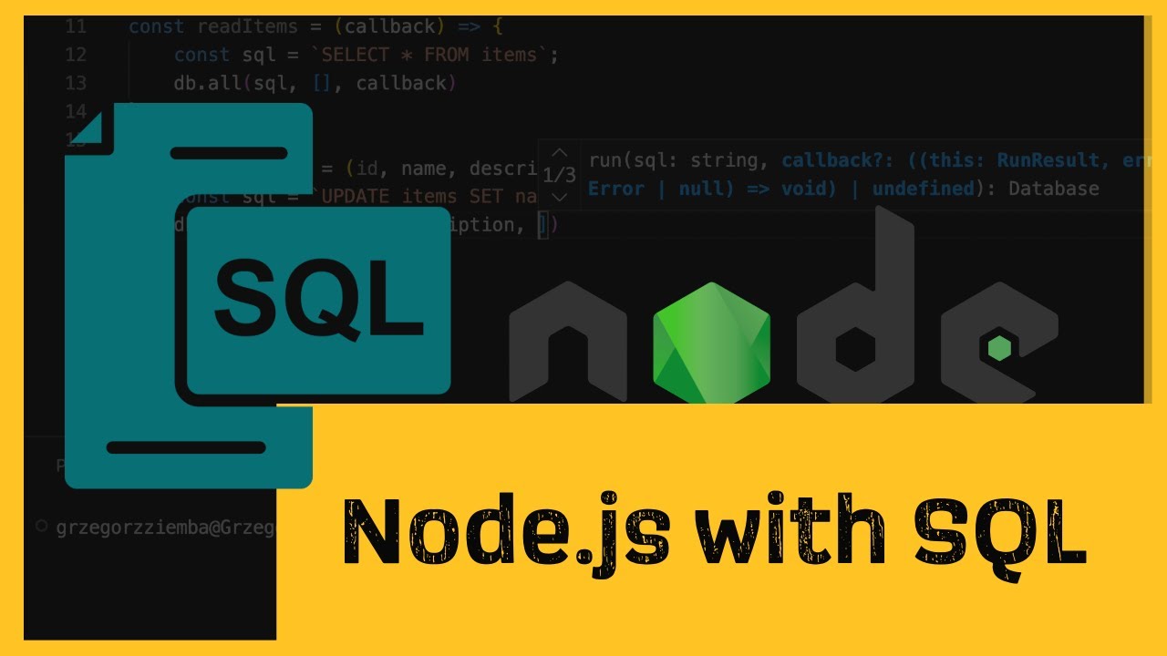 Node.js with SQLite: The Ultimate Beginner's Guide!