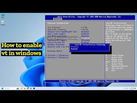 How to enable virtualization on hp laptop/pc