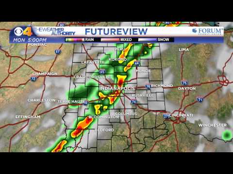 Weather Forecast for April 13, 2014.