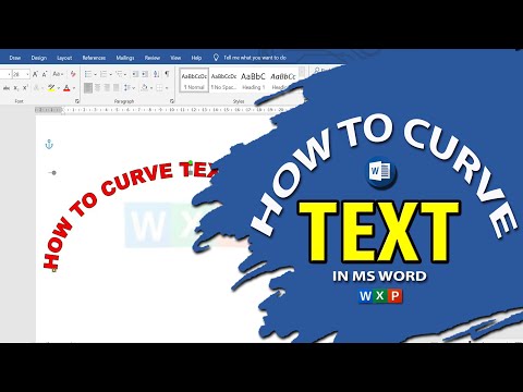 How to Curve Text in MS Word? || #wxpm #msword