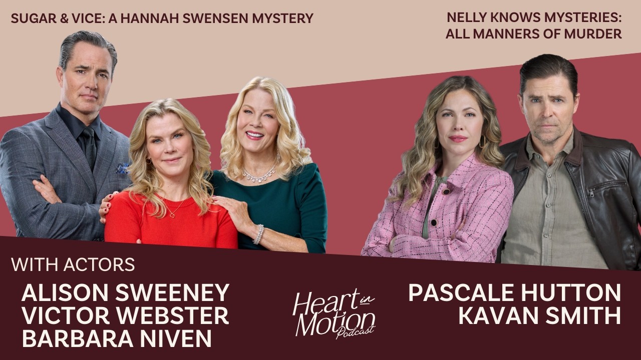 Pascale Hutton, Kavan Smith, Ali Sweeney, Victor Webster & Barbara Niven On Hallmark Mysteries