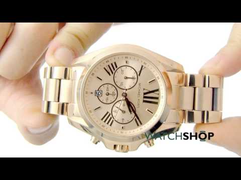 Michael Kors Ladies' Bradshaw Chronograph Watch (MK5503)