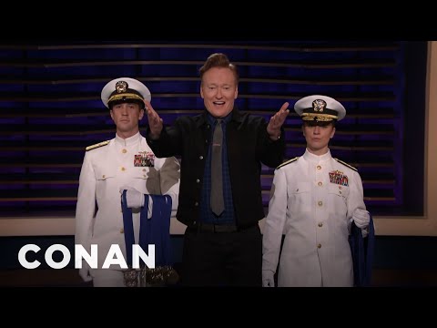 Conan Gives Everyone In The Studio Audience A Presidential Medal Of Freedom | CONAN on TBS