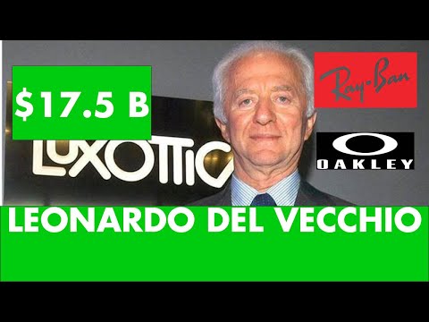 Leonardo Del Vecchio ( Founder of Luxottica) | BILLIONAIRE BIOGRAPHY
