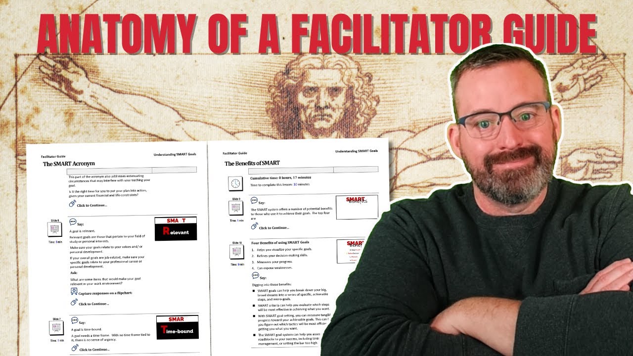 The Anatomy of a Facilitator Guide