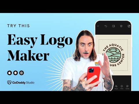 Make Your Own LOGO in Minutes (for free!) | GoDaddy Studio Logo Maker