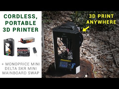 Download free STL file Monoprice Mini Delta SKR mini E3 conversion kit ...