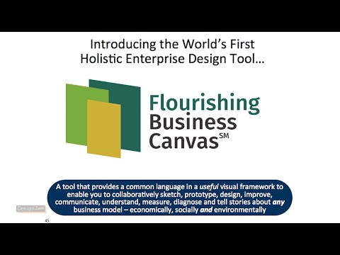 The Flourishing Business Canvas... An Overview