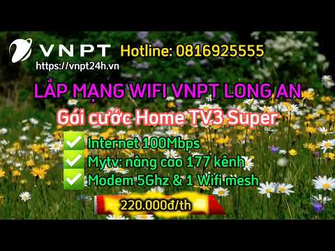 Lắp mạng VNPT Long An gói cước Home TV3 app