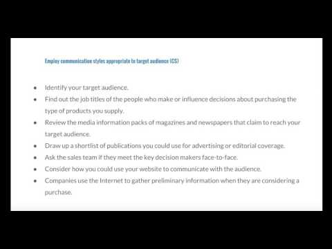 DECA BA Core: Communication Skills Part 5