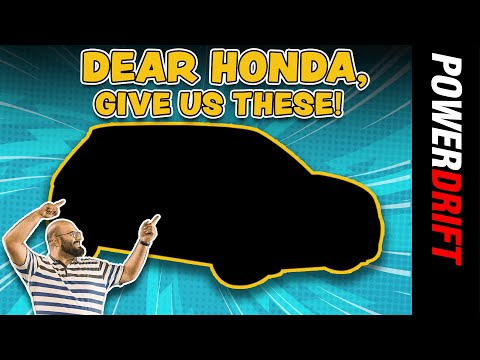 The Honda Cars We Want In India | A Prayer Video | PowerDrift