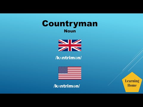 Countryman meaning pronunciation and synonyms #Shorts