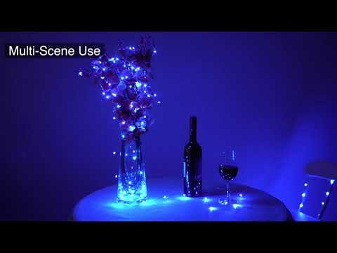 Ariceleo Led Fairy Lights Battery Operated, 1 Pack Mini Battery