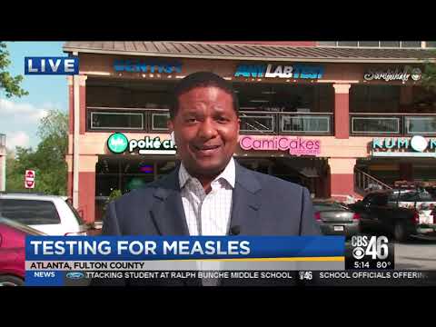 Any Lab Test Now - WGCL CBS Atlanta - Measles Titer Test - April 18, 2019