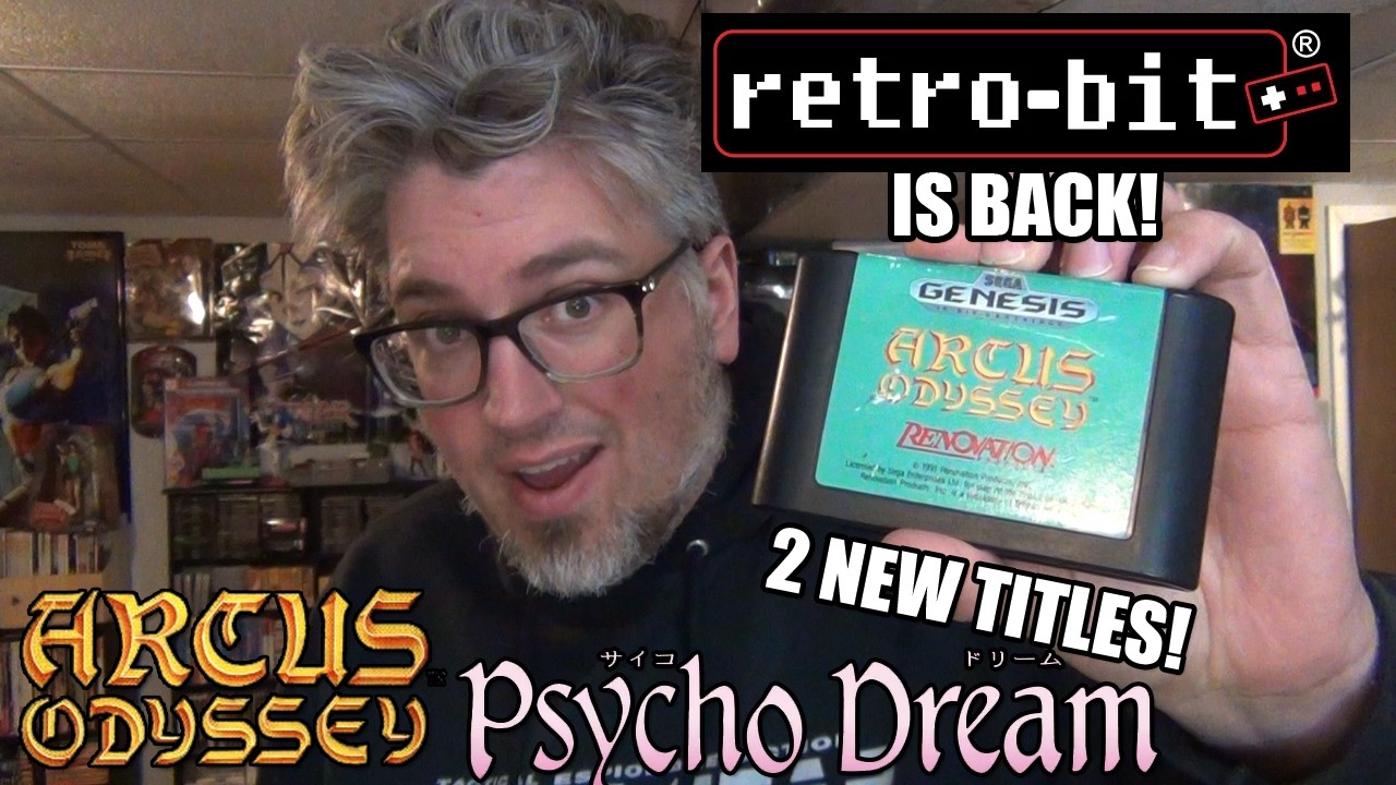 RETRO-BIT RETURNS! Arcus Odyssey and Psycho Dream Now Available to Pre Order!
