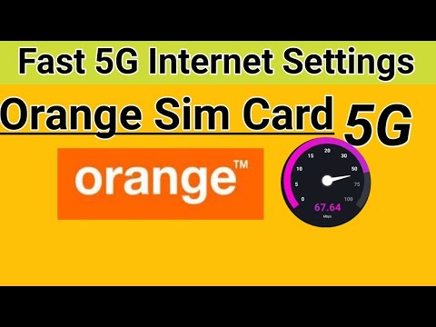 orange sim card internet Settings | Manually 4g 5g apn Settings