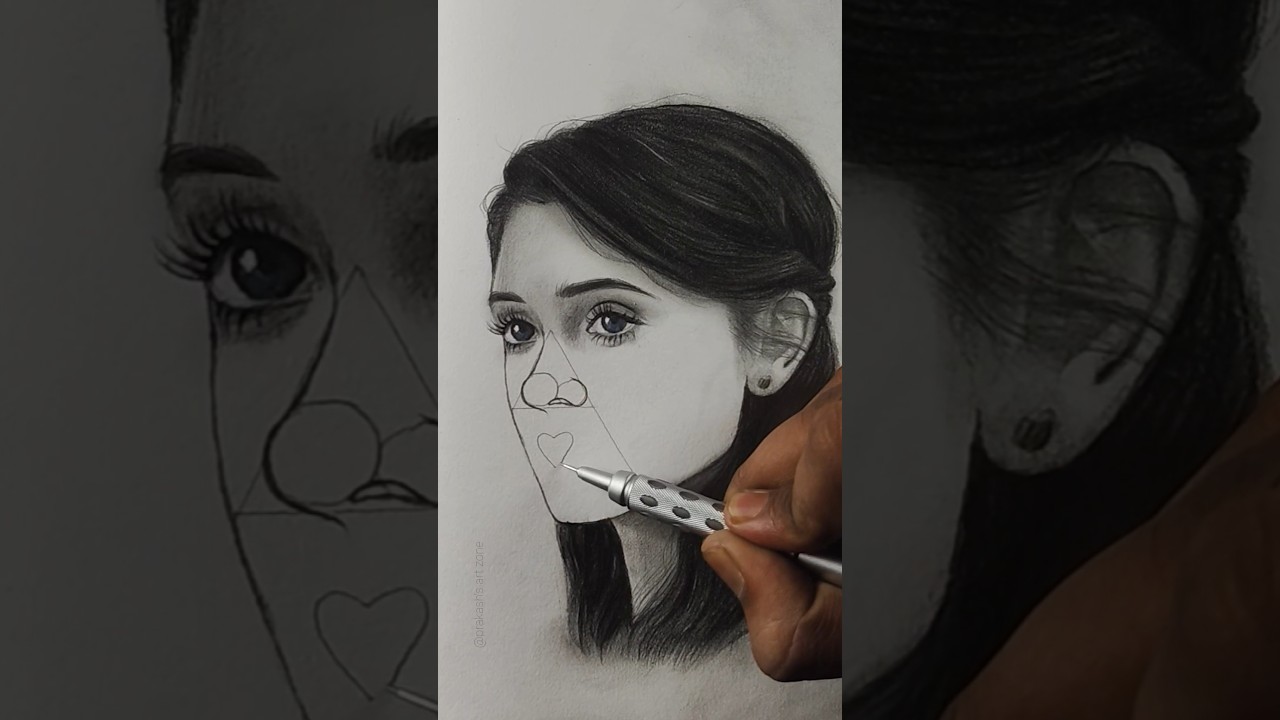 Drawing nancy from stranger things 😍❤️✍️ #art #drawing #artist #explore #shorts #strangerthings