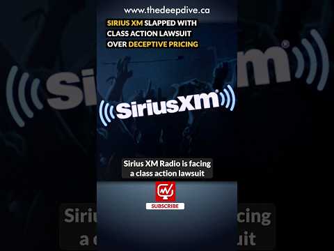 SiriusXM Slapped With Class Action Lawsuit Over Deceptive Pricing