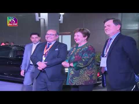 G20 Summit: IMF Chief Kristalina Georgieva arrives in Delhi, is enthralled by Sambalpuri Dance
