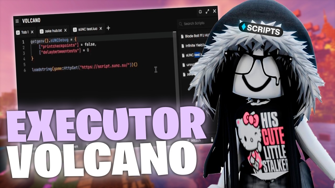 Best Volcano Executor [Menu] | Roblox Executor [Free 2026] | Volcano Executor x Roblox Executor