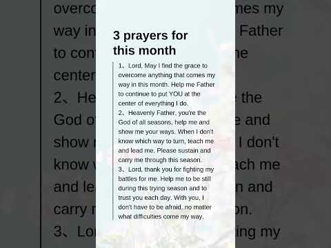 3 prayers for this month #prayer #quotes #love #trustongod #faithandtrust #lord #god #jesus