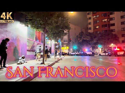 SF Night Life | San Francisco, California  [4K]