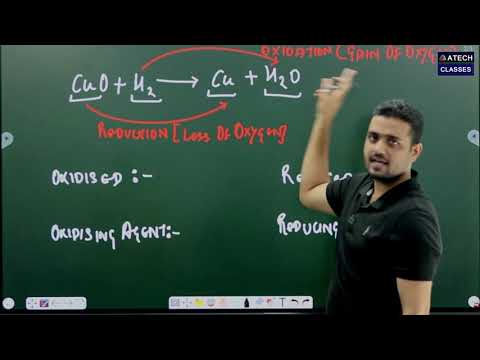 Chemical Reactions and Equations: Redox Reaction by IMRAN SIR - Atech Classes