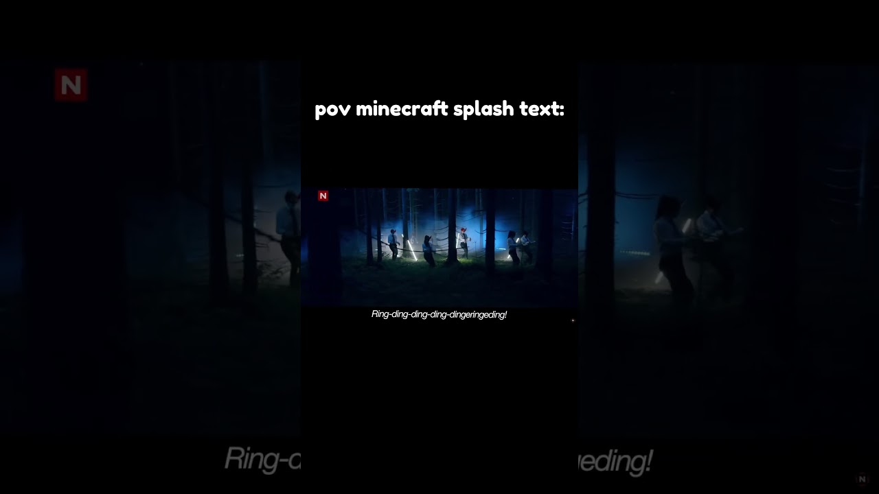 pov minecraft splash text  #minecraft #memes #funnyclips