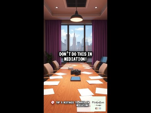 Learn 5 Mistakes to Avoid in Divorce Mediation