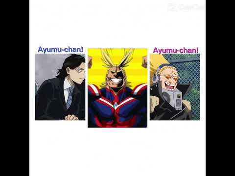 All Might, Aizawa and Present mic edit