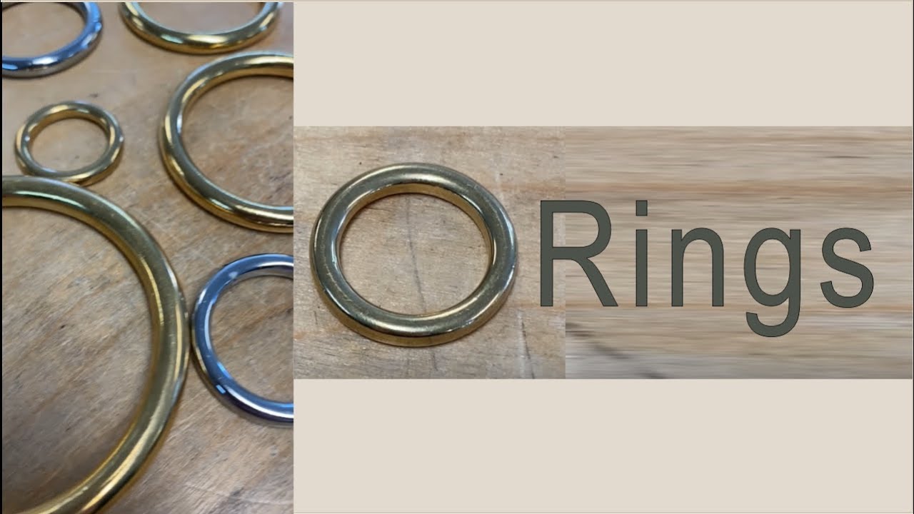 O-Rings Solid Brass and Chrome Plated