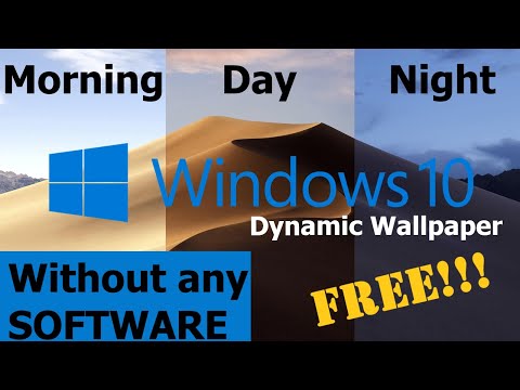 Live wallpaper for windows 10 free | without any software | Dynamic Wallpaper | Realistic Weather