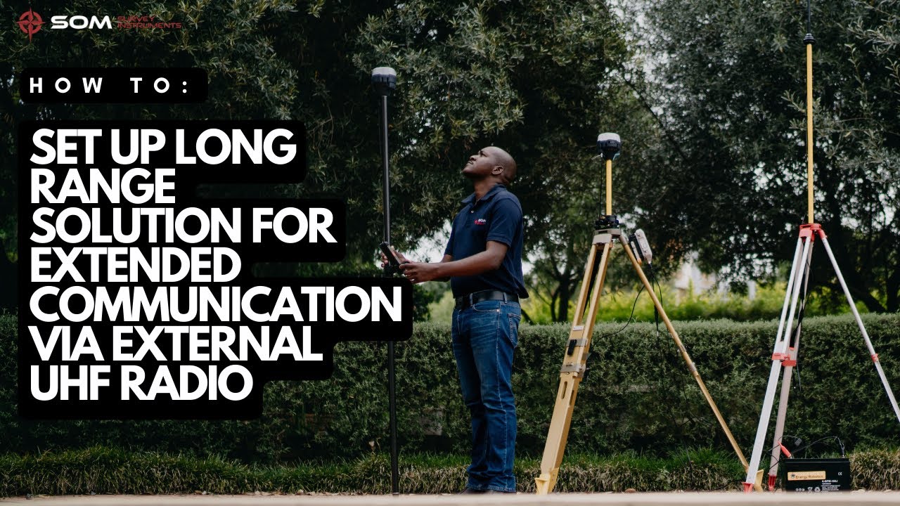 RS2+ Base / RS3 Rover UHF & LoRa Connection - RTK / PPK configuration ...