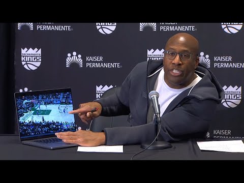 Mike Brown brought a laptop to postgame interview to show why he got ejected ๐