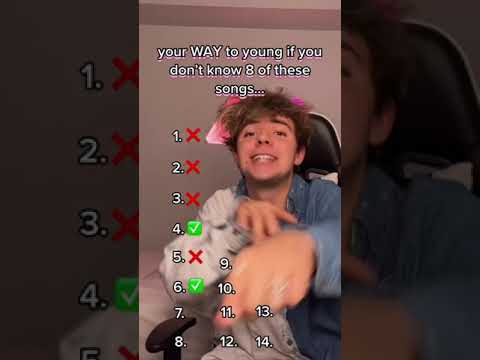 SONG TEST🎶🎤 - Guess Your Age Edition🤯 #songtest #shorts #viral