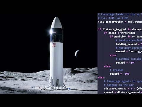 How to Design a Reinforcement Learning Reward Function for a Lunar Lander ????