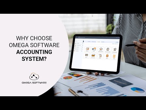 Online Accounting System - Fully integrated with Omega Software's POS and Inventory