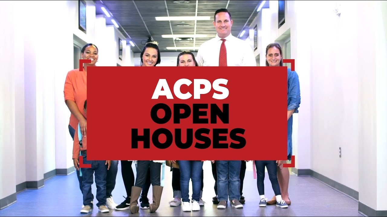 ACPS Open House Announcement