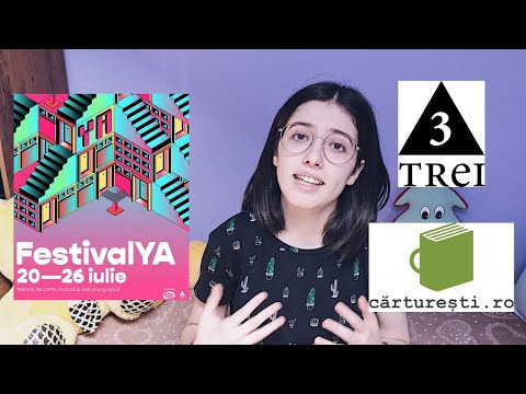 primul FESTIVAL YOUNG ADULT din România 📚 // librăriile Cărturești și Editura TREI