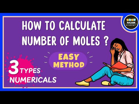 How to calculate the number of moles? Chemistry