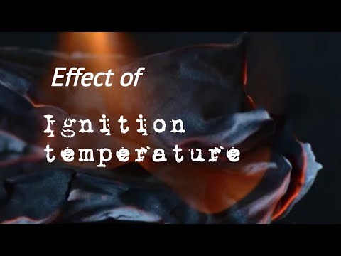 Ignition temperature